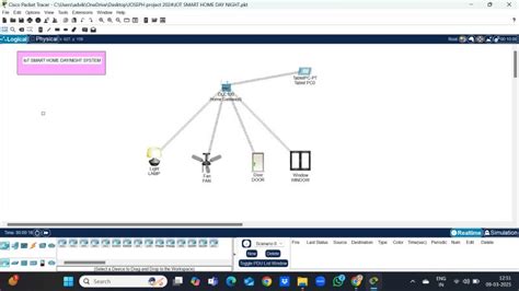 smarthome iot homeautomation ciscopackettracer networking