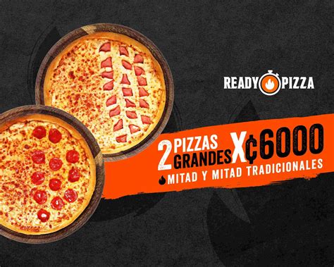 Ready Pizza Moravia A Domicilio En San José Costa Rica Menú Y
