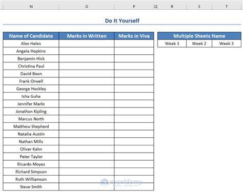 How To Use VLOOKUP Formula In Excel With Multiple Sheets