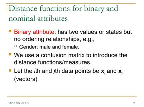 Cs583 Unsupervised Learning Cs583 Unsupervised Learning Ppt