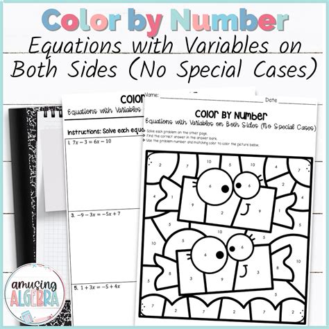Solving Equations Coloring Pages 2025