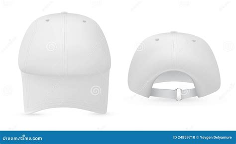 Blank Baseball Cap Template