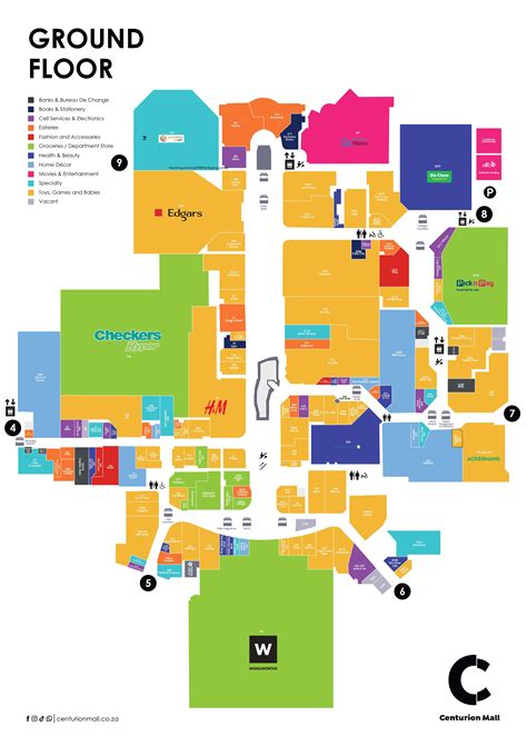 Mall Map Centurion Mall