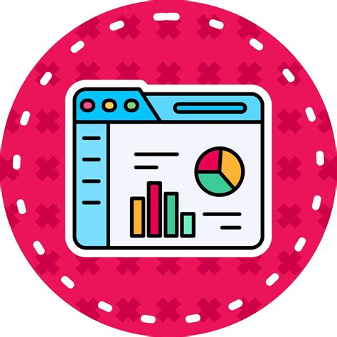 Analytics Line Filled Sticker Icon 37710835 Vector Art At Vecteezy