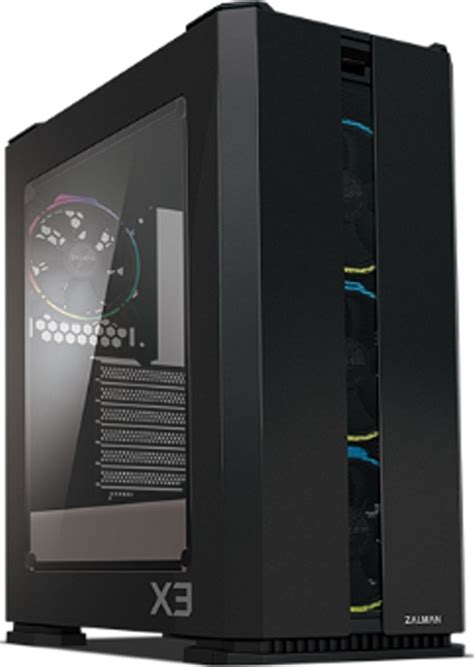 Zalman X3 ATX Mid Tower Gaming Case - Black | ZM-X3-BLACK Buy, Best ...