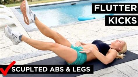 How To Do The Flutter Kicks Exercise For Sculpted Abs Legs
