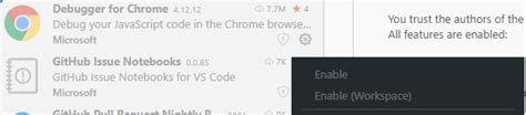 Enable Extension In Untrusted Workspace Should Be Enabled And Guide To Trust Worksapce · Issue
