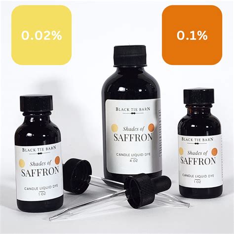 Shades Of Saffron Liquid Candle Dye