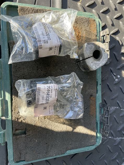 Втулки — Subaru XV (1G), 2 л, 2012 года | расходники | DRIVE2