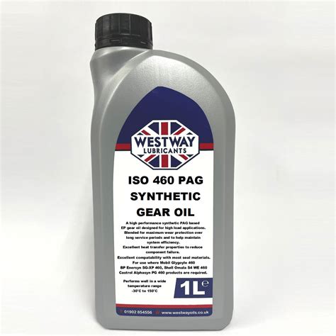 Synthetic Industrial Gear Oil 460 Pag Westway Oils