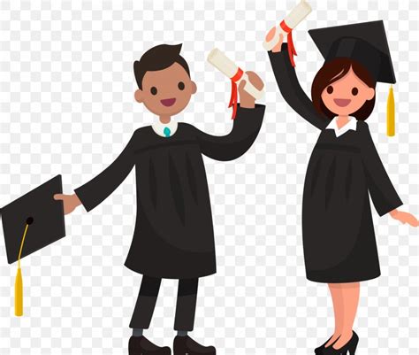 Graduation Ceremony Clip Art Academic Dress Illustration Graduate