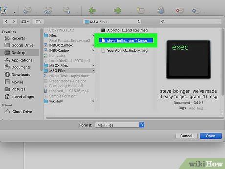 Simple Ways To Open MSG Files On Mac Steps With Pictures