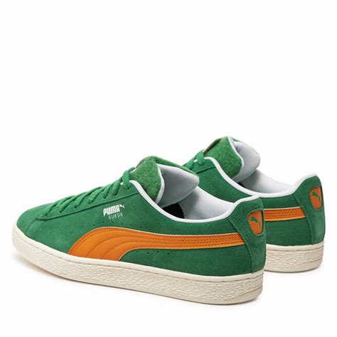 Sneakers Puma Suede Patch 395388 01 Grün Eschuhede