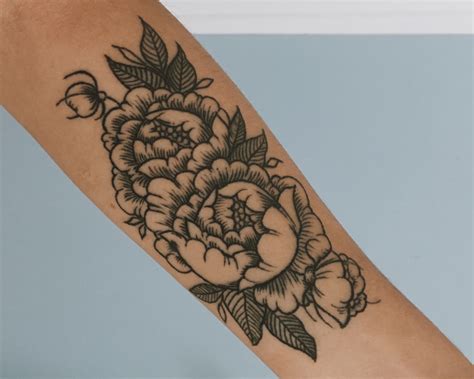 Pin By Alanna On Beauty Woodcut Tattoo Peonies Tattoo Tattoo Styles