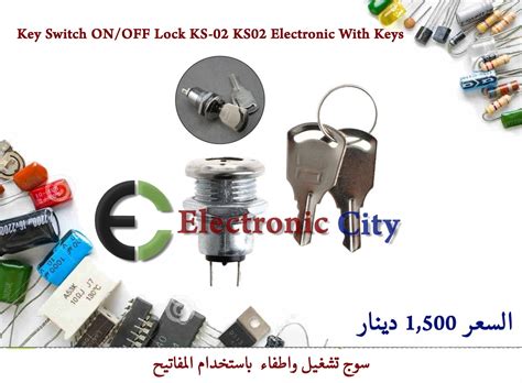 Key Switch ON-OFF Lock KS-02 KS02 Electronic With Keys – Electronic ...