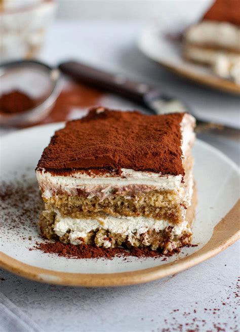Vegan Tiramisu Recipe Gluten Free Eggless Elavegan Recipes