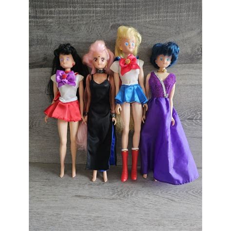 Vintage Sailor Moon Fashion Doll LOT 11 5 2000 Mars Mercury Wicked Sailor M Etsy