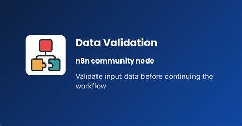 Data Validation N8n Community Node Ncnodes
