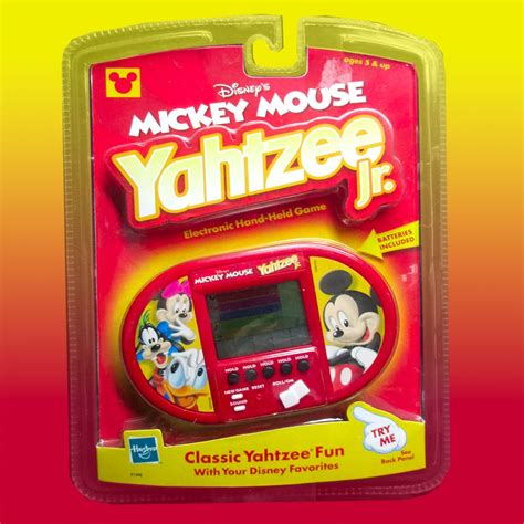 Disney Mickey Mouse Yahtzee Jr Lcd Ign