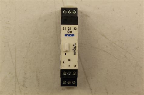 Inor 70mql00003 Minlpaq L Temperature Transmitter Rtd To 4 20ma Out Lot Of 2 Plc Surplus