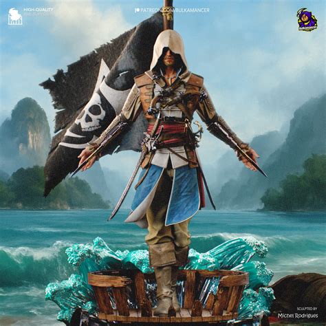 Edward Kenway Assassins Creed Black Flag Black Tails Workshop