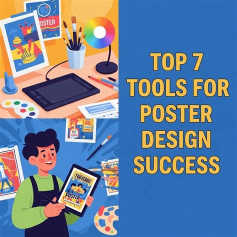 Top 7 Tools For Poster Design Success