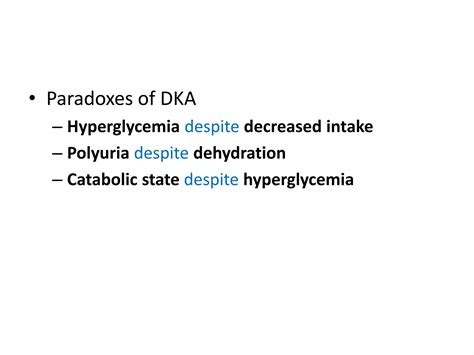 Dka Pathophysiology Pptx