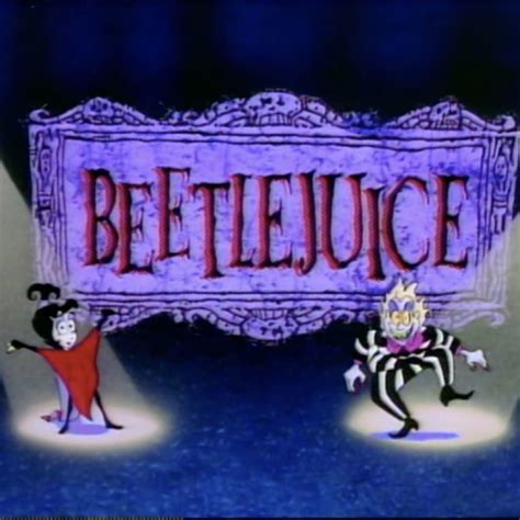 Beetlejuice Cartoon Logo