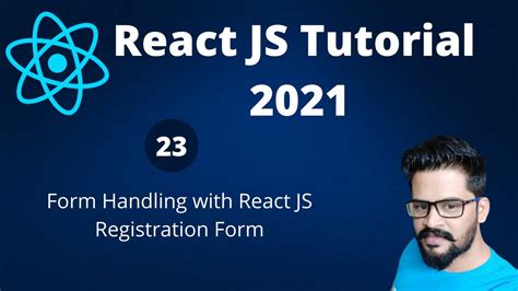 23 Registration Form In React Js React Js Tutorial 2021 Naveen