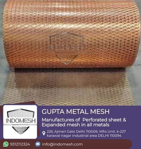 Copper Expanded Metal Sheet For Electromagnetic Shielding At ₹ 1000 Kg In New Delhi