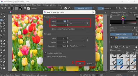 How To Upscale Images With Krita