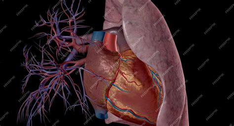 Premium Photo Pulmonary Arteries Are Blood Vessels That Carry Blood
