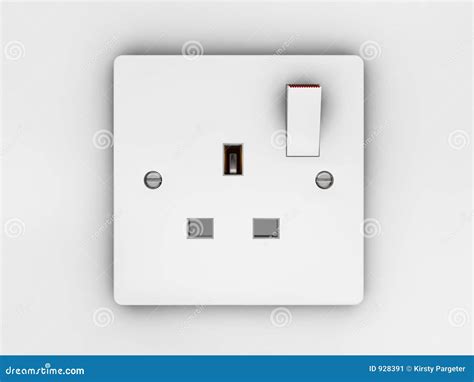 Plug Socket Stock Illustration Illustration Of Isolated