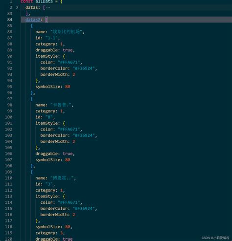 Echarts多个关系图如何实现 关系图编程 小莉爱编程的博客 Csdn博客