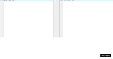 Ace Diff React Codesandbox
