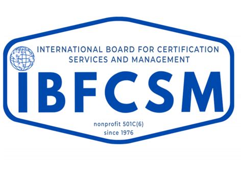 Ibfcsm Board For Certification Services And Management