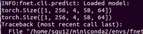 Errors When Trying To Predict After Training Issue AllenCellModeling Pytorch Fnet GitHub
