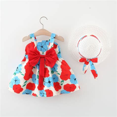 0 3 Tuổi Bé Váy Con Gái Mùa Hè Cotton Màu Hoa Bìm Bìm Tía Váy Yếm Cho