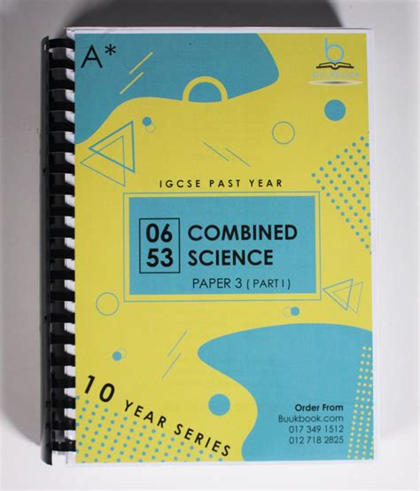 Igcse Combined Science 0653 7yr3v Buukbook