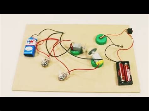 How To Leser Light And Moter Project DC MOTOR AND LIGHT Viral Diy Youtube Dcmotor YouTube