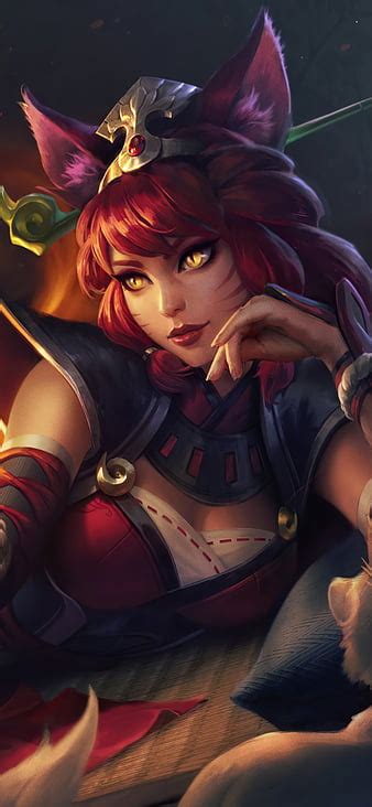 Foxfire Ahri Splash Art