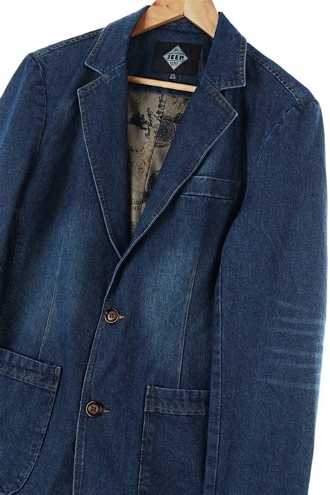 Xxl 지프 정장 슈트 자켓 블레이저 청 데님 유 헬로마켓
