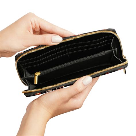 Kansas City Wiener Wallet Black Samantha E Forsyth