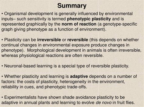 Ppt The Evolution Of Plasticity And Learning Powerpoint Presentation Id3905640