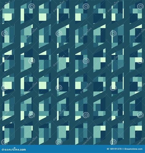 Geometric Seamless Repeating Pattern Of Rectangles Stock Illustration Illustration Of Design