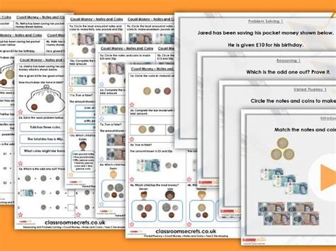 Year 2 Count Money Notes And Coins Autumn Block 3 Step 3 Maths Lesson Pack Teaching Resources