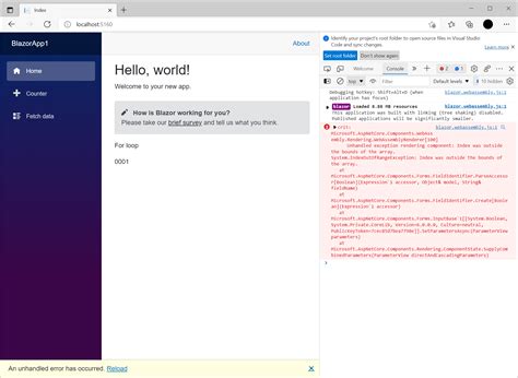 Inputcheckbox Generates Indexoutofrangeexception Exceptions When