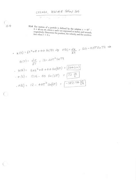 PDF Mechanics Hw Sol DOKUMEN TIPS