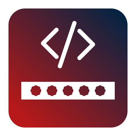 Password Generic Flat Gradient Icon