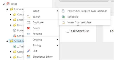 Create A Scheduled Task In Sitecore Perficient Blogs